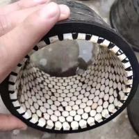 China Ceramic Lined Flexible Hydraulic Hose 2.5MPa 100C Custom Design for Mining Industry for sale