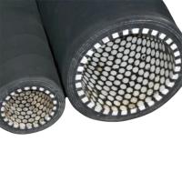 China Multi Layer Ceramic Hose Pipe Heat Resistant Ceramic Rubber Hose 300mm ID 25 Bar for sale