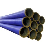 Quality Black Blue Color Natural Rubber Mining Hose Piping For Transfer Abrasive for sale