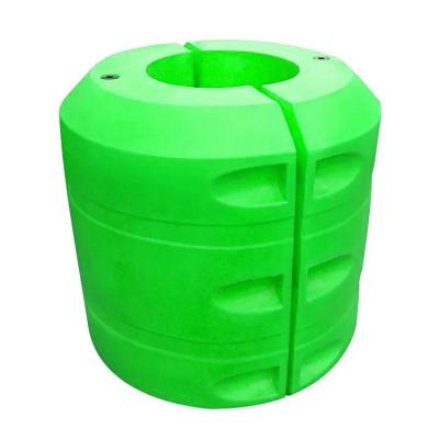 China HDPE PU Closed Cell Foam Drill Dredge Pipe Floats OEM Colour For Pipeline for sale