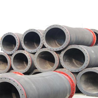 China Industrial Rubber Dredge Pipeline Floating Dredge Hose ISO 1827 SAE 100R2AT Standards for sale