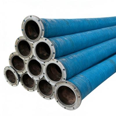 China High Pressure Rubber Discharge Hose Corrosion Proof Dredging Pipe For Heavy Duty for sale