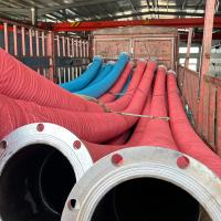 China NBR Dredge Discharge Hose Pipe 6-40 Inch ID 5-30 Bar Leak Proof Custom Length for sale