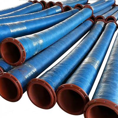 China NBR Material Dredge Discharge Hose Pipe Leak Proof Design Customized Length for sale