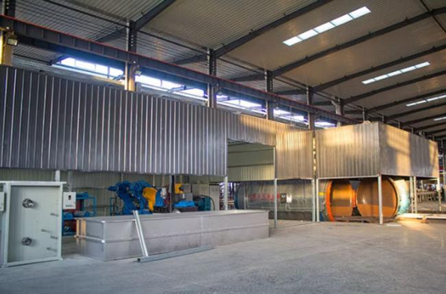 Slurry suction hose in operational environment