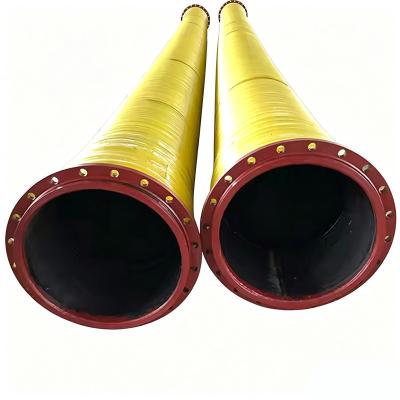 China High Wear Resistance Dredge Pipeline Large Flow Capacity Rubber Pipeline System for sale