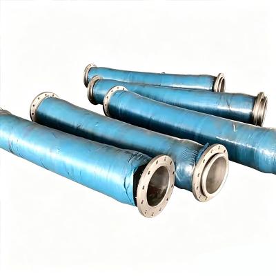 China Anti Twist Dredging Pipeline Hose Pressure Resistance Pipeline System Custom Length for sale