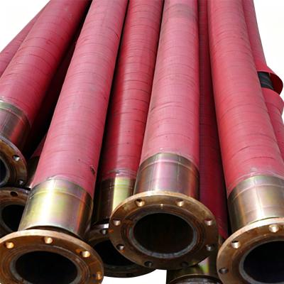 China Abrasion Resistance Floating Dredge Pipe Lightweight Flexible Dredge Hose 11.8m for sale