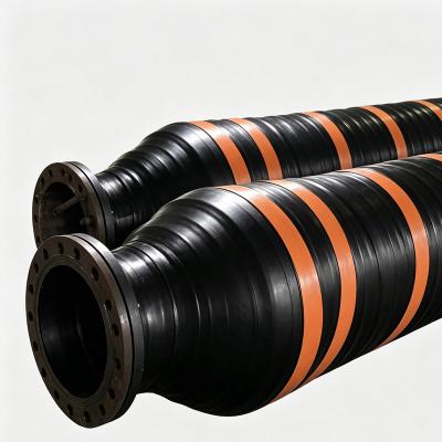 China Abrasion Resistant Floating Dredge Hose with Integrated Buoyancy System and High Strength Reinforcement for sale
