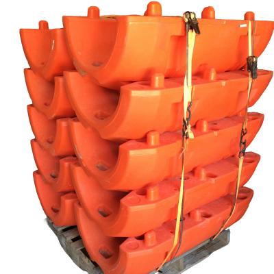 China Heavy Duty LLDPE Hose Float with Leakproof Design and Foam Filled Core for Dredging Projects for sale