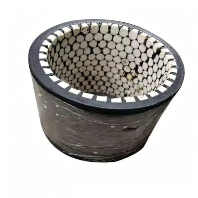 China Anti Aging Anti Corrosion High Pressure Reinforced Ceramic Composite Rubber Hose for Chemical Granule Conveyance for sale