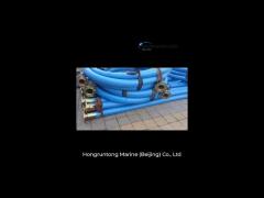 nbr dredge pipe abrasion resistant dredge discharge hose with coupling connection