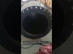 wear resistant corrosion resistant floating pipeline with high-strength reinforced construction