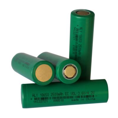 Cina Pastella ricaricabile dello ione del Li della batteria 2500mAh NCM 3.6v del best-seller 18650 per le biciclette/motorini elettrici in vendita