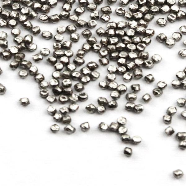Quality Silver Aluminium Cut Wire Shots 1.0mm Diameter Suitable for Cleaning Deburring and Surface Preparation in Manufacturing for sale