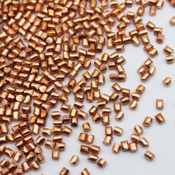 Quality High Electrical Conductivity Copper Cut Wire Shots Featuring Fe 0.002 Percent Chemical Composition and Melting Point 1085 Degrees Celsius for Precision for sale