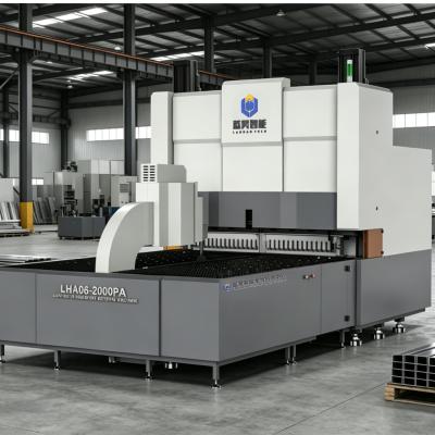 China LHA-2000PA Automatic Panel Bending Machine with 2000mm Max Bending Length, 170mm Max Bending Height, and 15 Servo Axes for sale