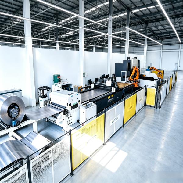 Quality Fully Automated FMS with 3000W Laser Power and 1500mm Coil Width for Flexible Sheet Metal Manufacturing for sale