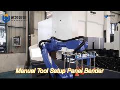 manual tool setup panel bender for sheet metal fabrication