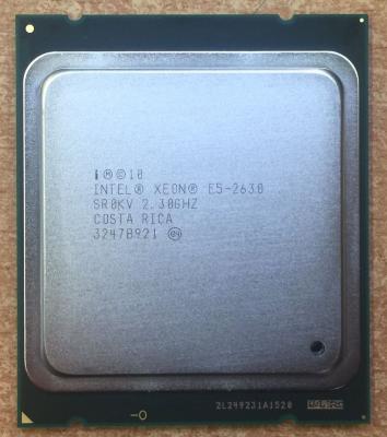 中国 2.30 GHz E5 2630 Xeonプロセッサ プロセッサ E5 - 2600 本の 12 本の糸 7.2 GT/s 販売のため