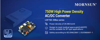 Cina alimentazione elettrica della struttura aperta di CC di CA di 750W PFC SMPS a una uscita per l'attrezzatura medica dal BF in vendita