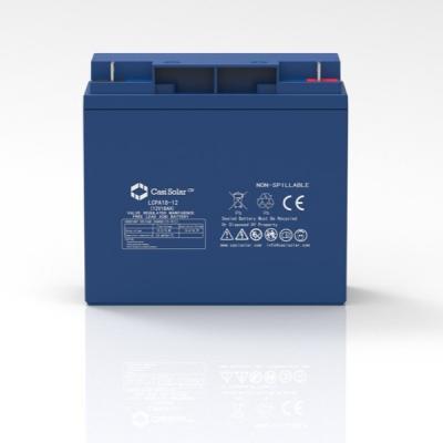 Cina Batteria profonda solare del gel del ciclo di 12V 18ah per il generatore, potere di sostegno in vendita