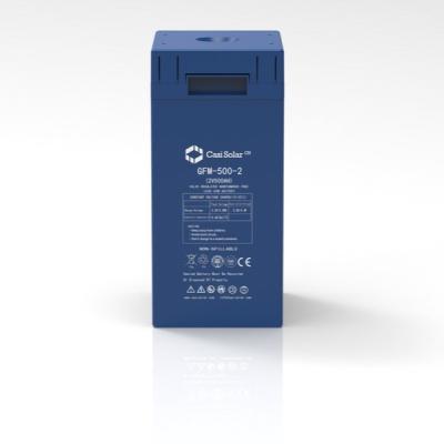 Cina Batteria profonda libera del gel del ciclo di manutenzione 2v 500ah per l'alimentazione elettrica di comunicazione in vendita