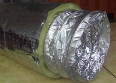 China Insulated Flexible Duct With Fberglass Wool for sale