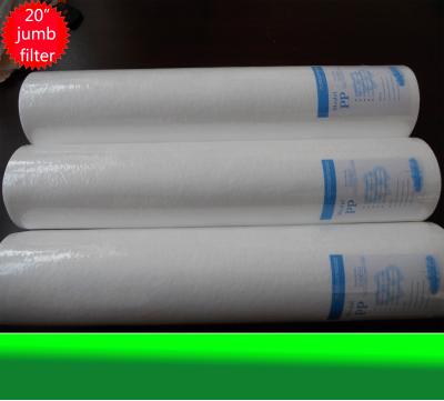 China 20"Jumb  Water Filter Cartridge PP Melt Blown Sediment Water Filter Cartridge for sale