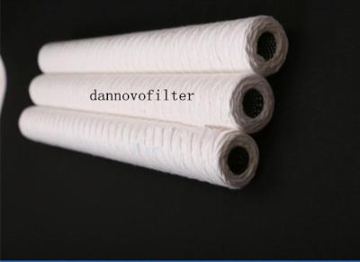Китай Industrial water cartridge string wound water filter cartridge/pp cotton filter продается