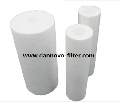 Китай PP Melt Blown Filter Cartridge Spun PP Filter  make of Polyester material продается