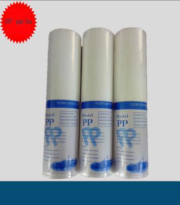 China 1 Micron Polypropylene Cartridge Filter PP Water Filter For Drinking for sale