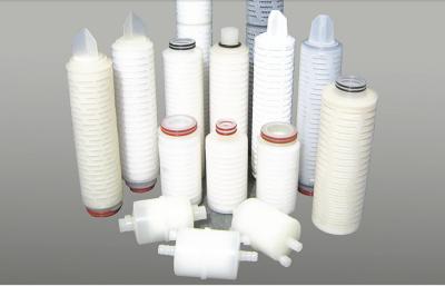China Micron PP Pleated Membrane Filter Cartridge Polypropylene Pleated Filter Cartridge for sale