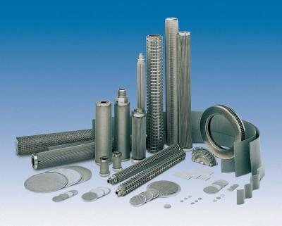 China Water Pleated Titanium SS  Filter Cartridge For Sewage Water Processing for sale