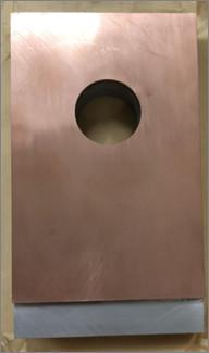 China Explosive Welding Bimetallic Transition Joints Aluminium Copper For Busbar for sale