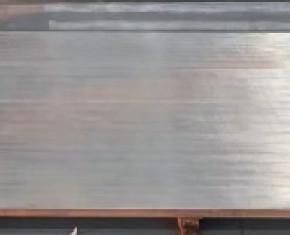 China corrosion proof Silver Stainless Steel Clad Plate For Electionic Grade Polysilicon for sale