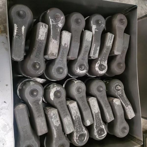 Stagli di giogo di anodo in acciaio al carbonio riparati con lavorazione CNC e pin di fusione di schiuma perduta