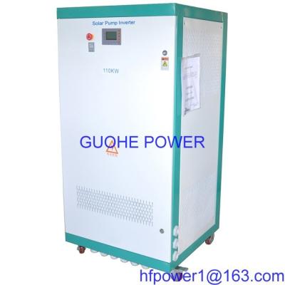 China Solar pump inverter  110kw for sale