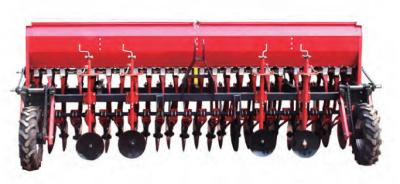 China Venda direta de fábrica. Plantador de trigo com pneus. Sementes de precisão. Equipamento agrícola. à venda
