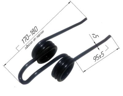 China Customizable Agricultural Machine Parts: Tine Baler Compression Springs, Harvesting Machine Coil Springs, Tractor Torsion Springs for sale