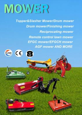 China Farm Tractor Implements Side Shift Pto Flail Mower EFGC for sale