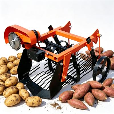 China Single Row Potato Harvester, Potato Digger Machine, 8‑25HP Potato Harvest Equipment, Mini Tractor Potato Harvester for sale