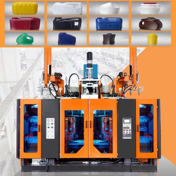 Quality Hdpe Bottle Single Double Station Extrusion Blowing Molding Machine for sale
