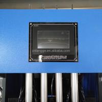 China 500ML PET Bottle Making Machine / Semi Automatic 4 Cavity / Small Plastic Bottle Blower for sale