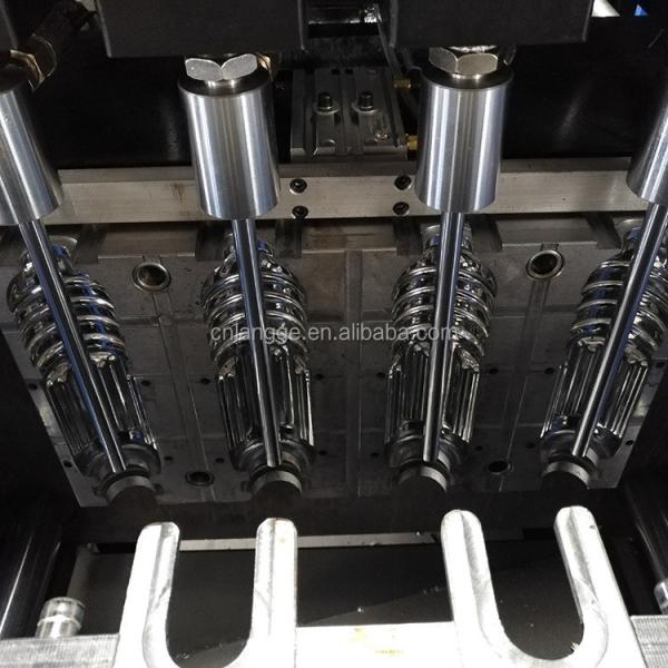 Quality Design 4 Cavity Semi Automatic PET Bottle Blower for 500ML Small Plastic Bottle for sale