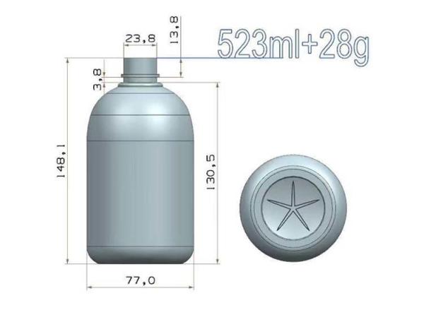 Quality 4 Cavities Fully Automatic PET Preform Bottle Blowing Machine for Food Beverage for sale