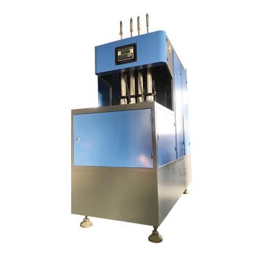 China Semi-automatische vierholte flessenblaasmachine LGB-4-15 voor het bottelen van voedingsmiddelen en dranken Te koop