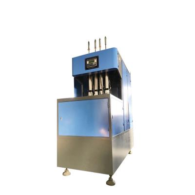 China Type Kleine 4-holte semi-automatische blaasgietmachine voor flessen LGB-4-15 Siemens PLC Te koop