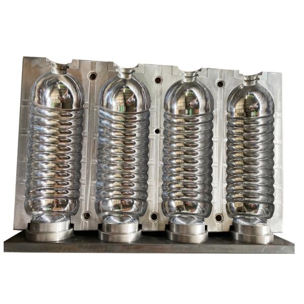 Quality 2000bph Semi Automatic PET Bottle Blowing Machine with SMC Rotary Cylinder 4 for sale