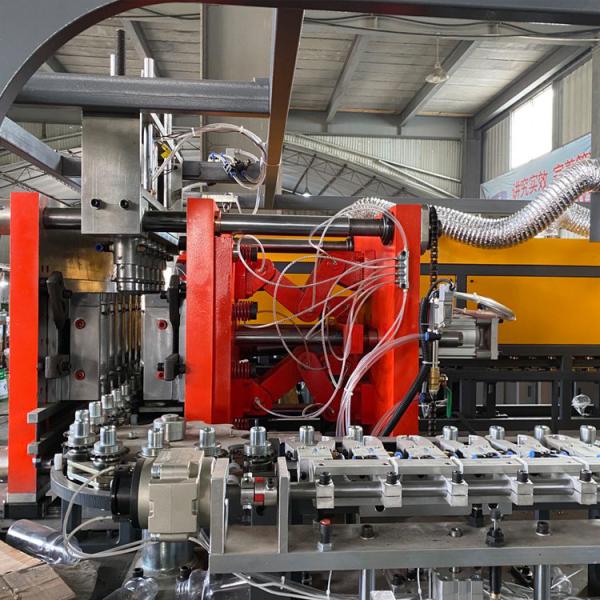 Quality PET Bottle Blowing Automatic Machine With 3.8X2.7X2.85M Size for sale
